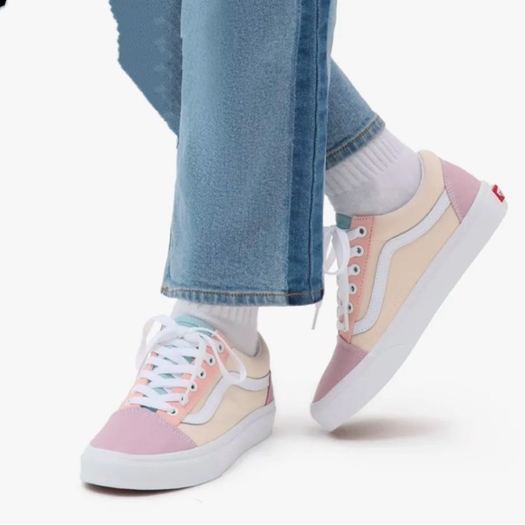 Vans | Shoes | Vans Old Skool Pastel Block Vn007ntbs5 | Poshmark